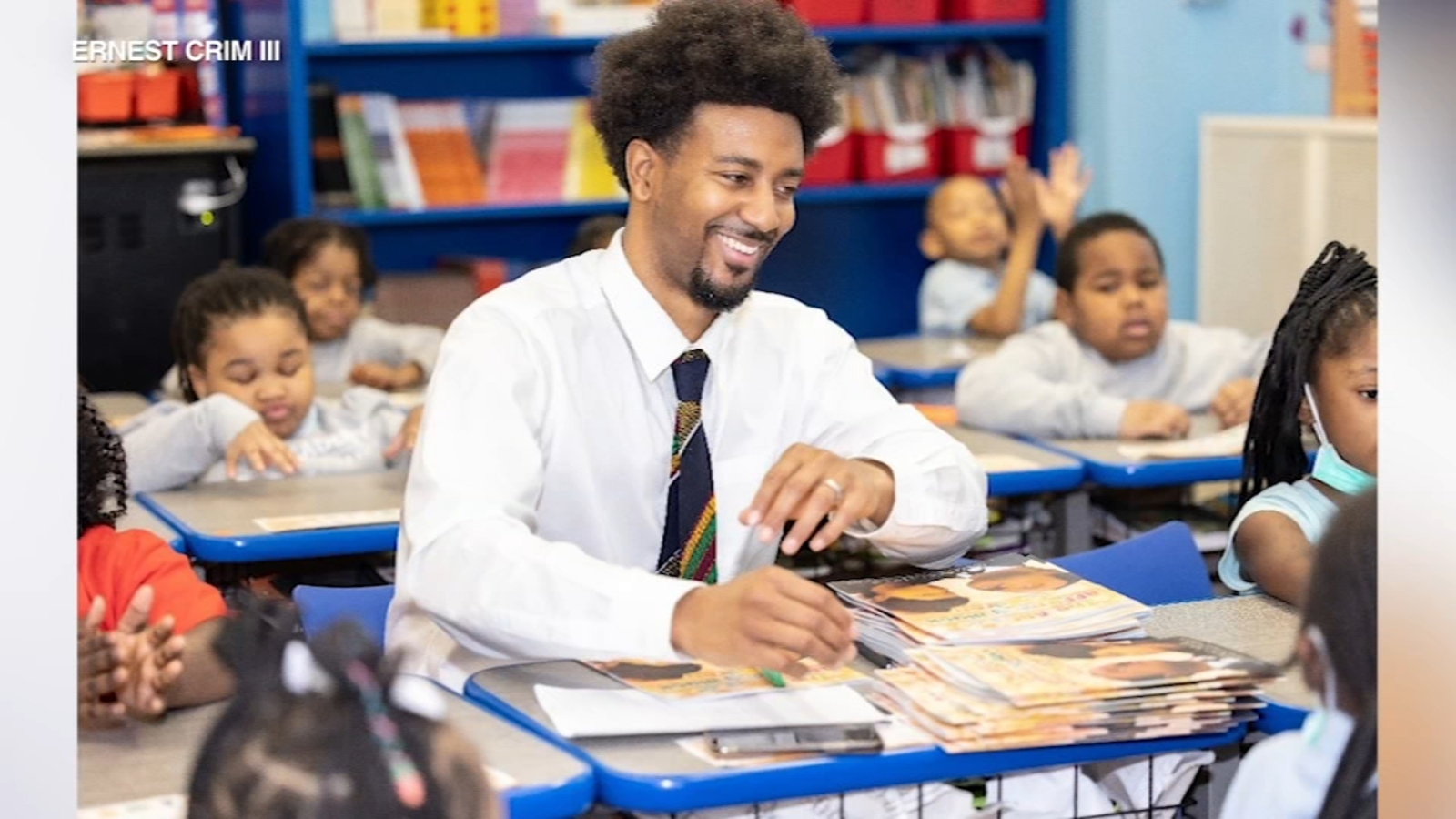 Black history Ernest Crim III social media influencer writes children's ...