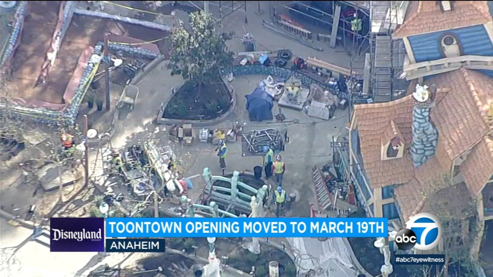 Reopening of Mickey's Toontown at Disneyland moved to March 19 - ABC7 Los Angeles
