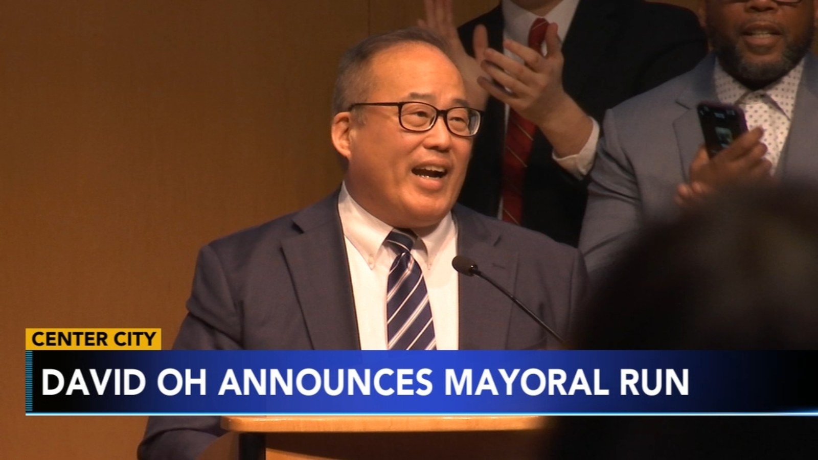 David Oh, Republican councilman, announces run for mayor of ...