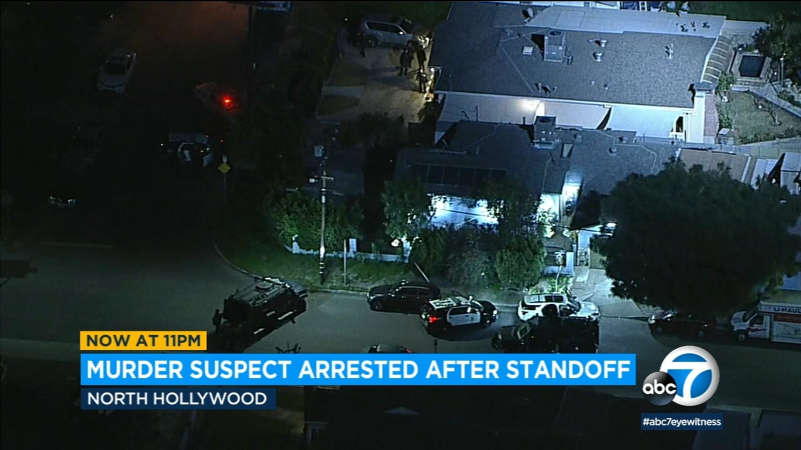 LAPD arrests murder suspect after hours-long standoff in North ...