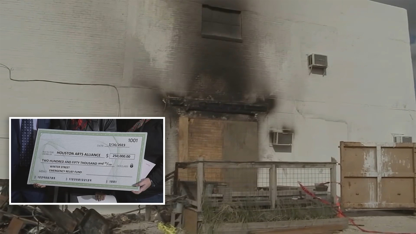 Winter Street Studios fire: $250,000 in Houston taxpayer money given to ...