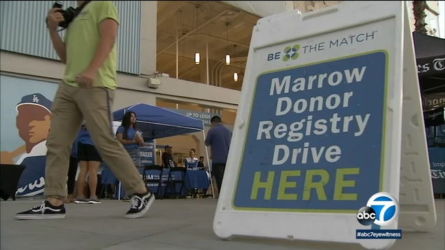 Loyola Marymount University students sign up for 'Be the Match' bone ...