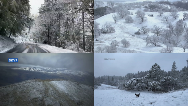 California winter storm: Day 2 of rare Bay Area snowstorm has residents ...