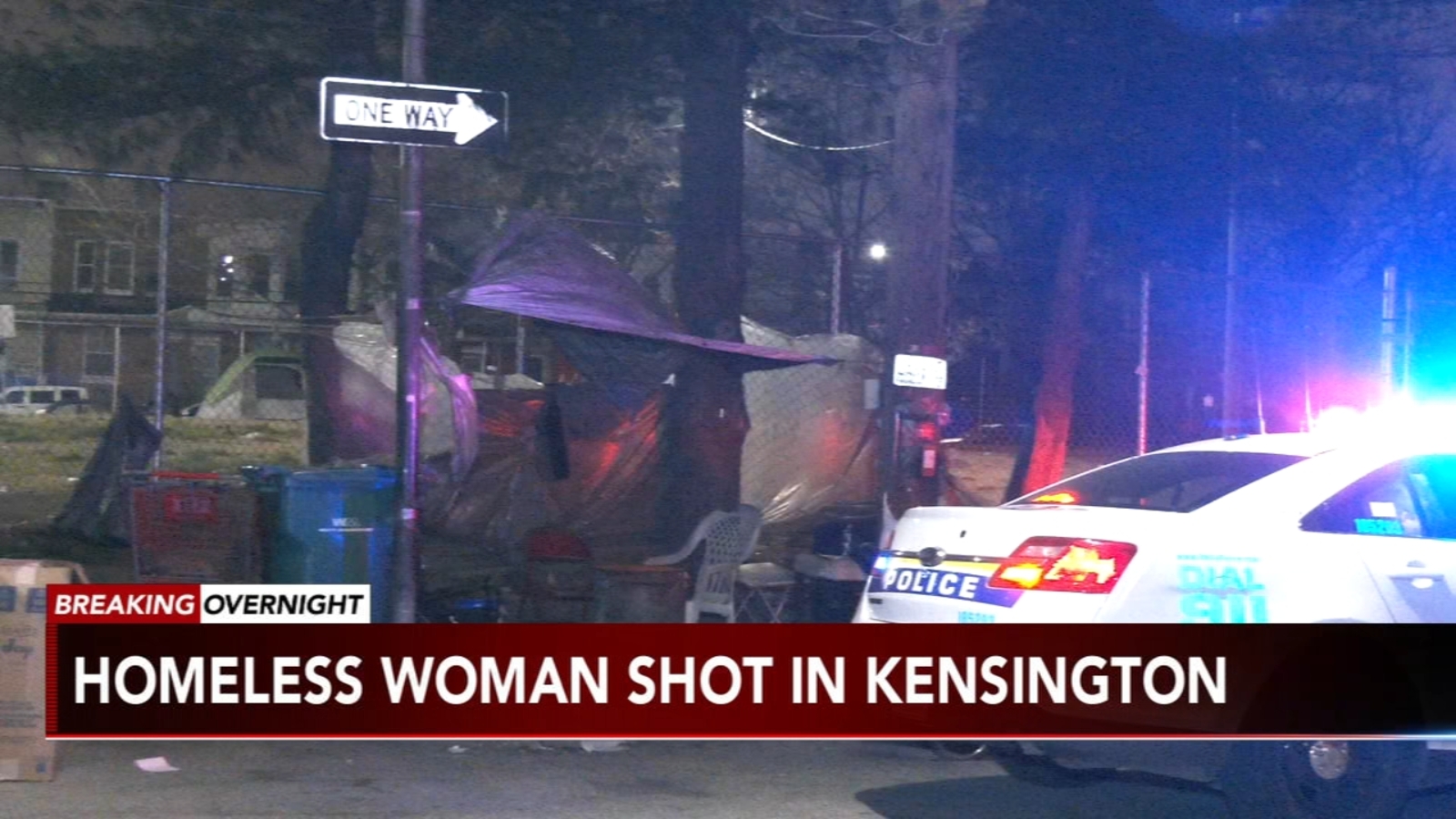 Philadelphia Shooting: Homeless woman, 20, injured in Kensington drive-by - 6abc Philadelphia