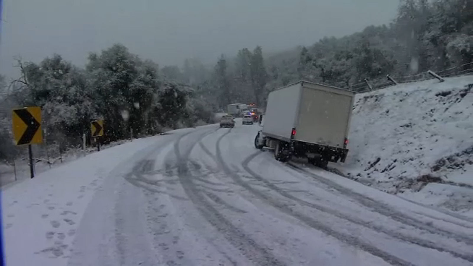Storm causing dangerous road conditions in local mountain communities ...