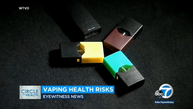 Researchers explain what happens inside your mouth when you vape - ABC7 ...