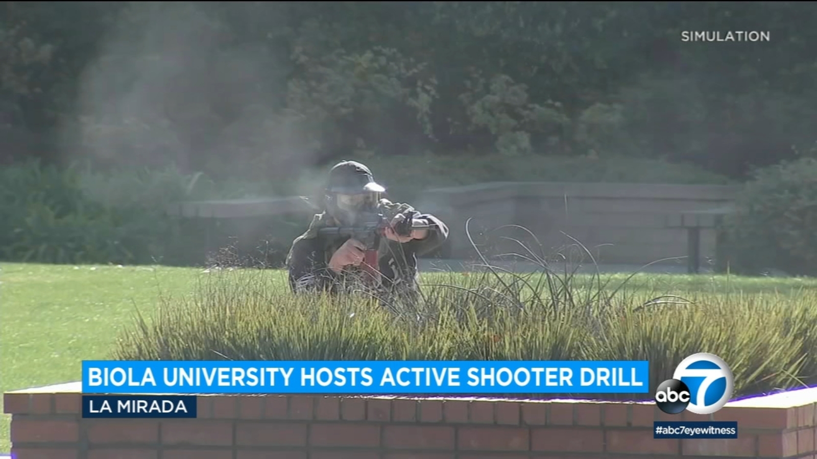 Biola University in La Mirada holds active-shooter drill to prepare ...