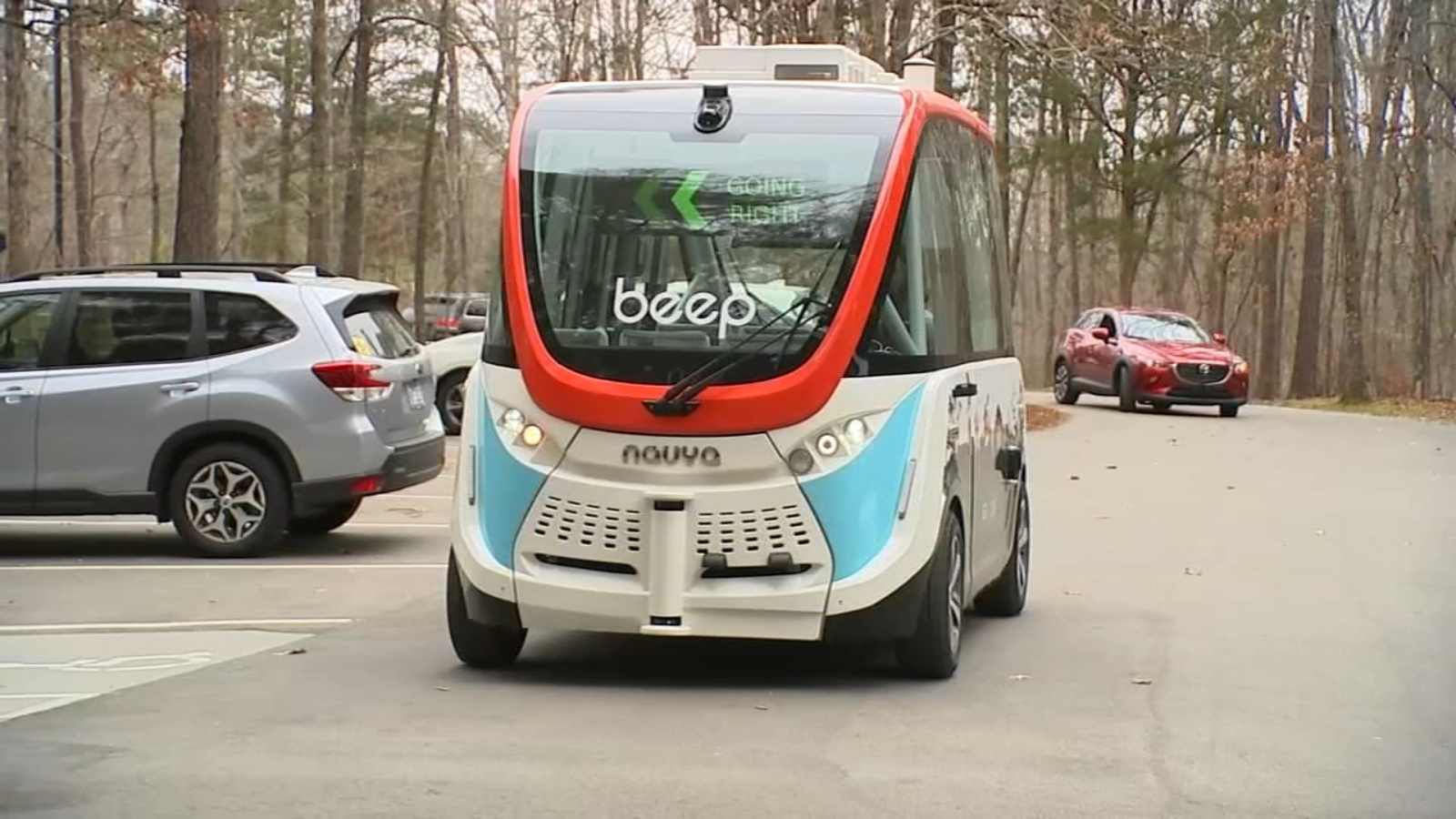 Self-driving vehicle | CASSI driverless shuttle to debut in Cary's Bond ...