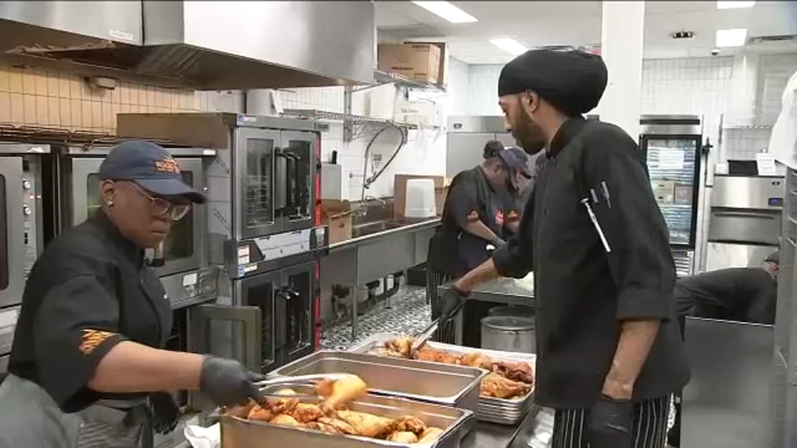 Community Kitchen chef helps serve Harlem community with hot meals ...