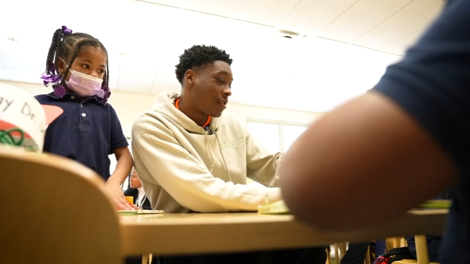 Camden County Police read to students at Thomas H. Dudley Elementary ...