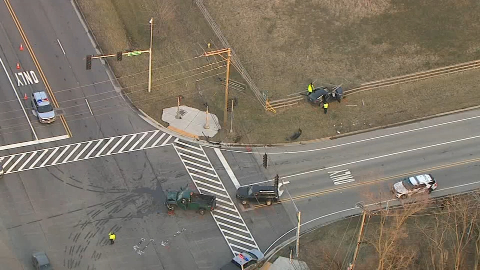 Car fleeing Vernon Hills police after retail theft causes serious crash ...