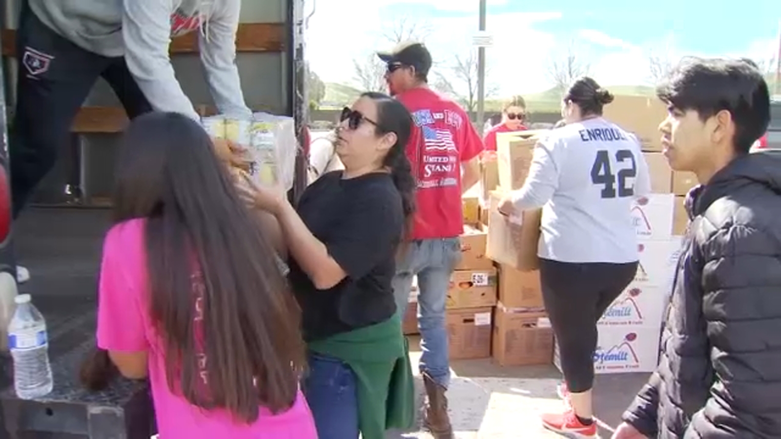 Community members help Tule River Tribe after storm - ABC30 Fresno