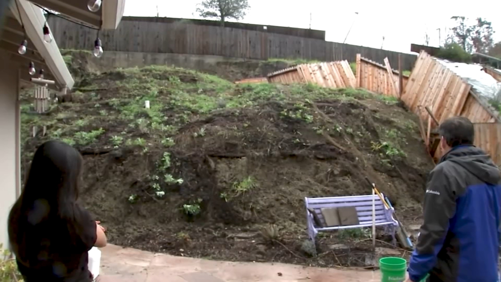 Bay Area storm: 2 Santa Rosa homes red-tagged due to landslide caused ...