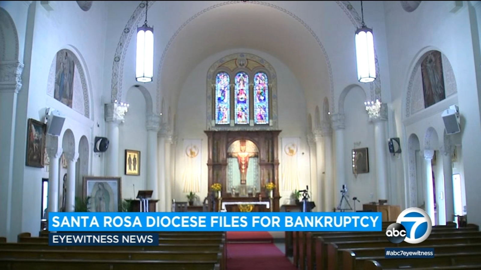 Santa Rosa Catholic Diocese files for bankruptcy citing new lawsuits ...