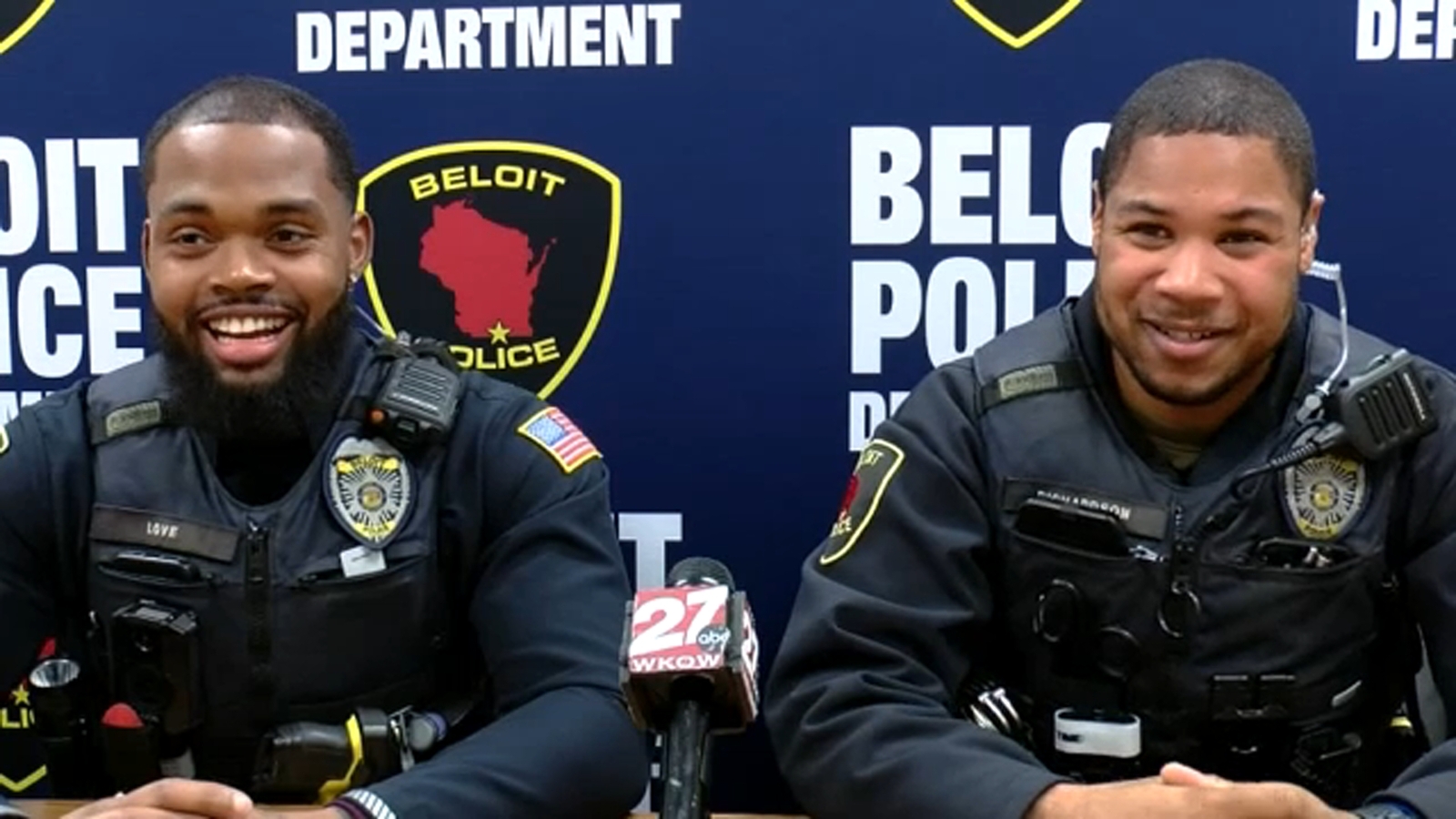 Beloit Police Department hailed as heroes after saving choking child ...