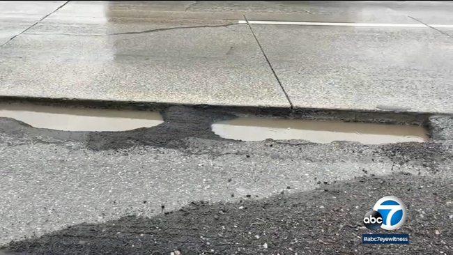 Potholes cause widespread car damage in Southern California as more ...
