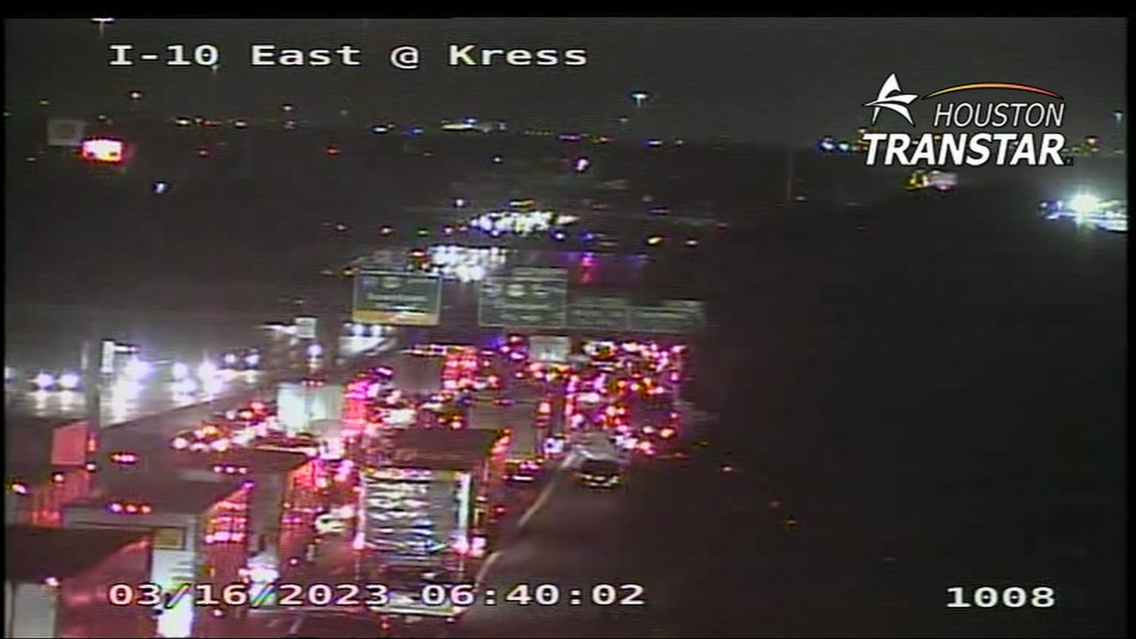 Houston traffic: I-10 East Freeway inbound reopens 3 hours after man ...