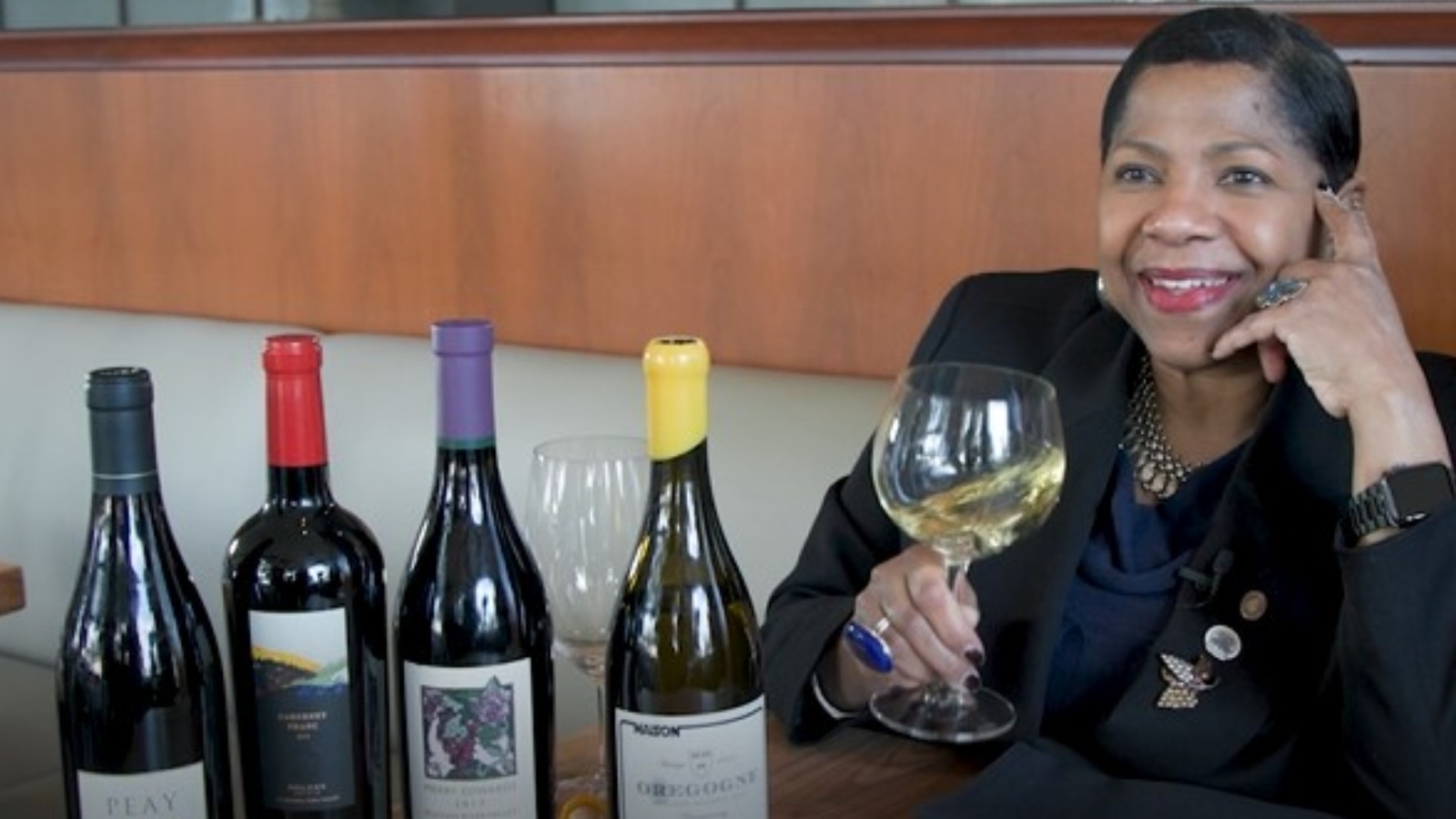 Award-winning sommelier, Tonya Pitts shares her wine industry journey ...