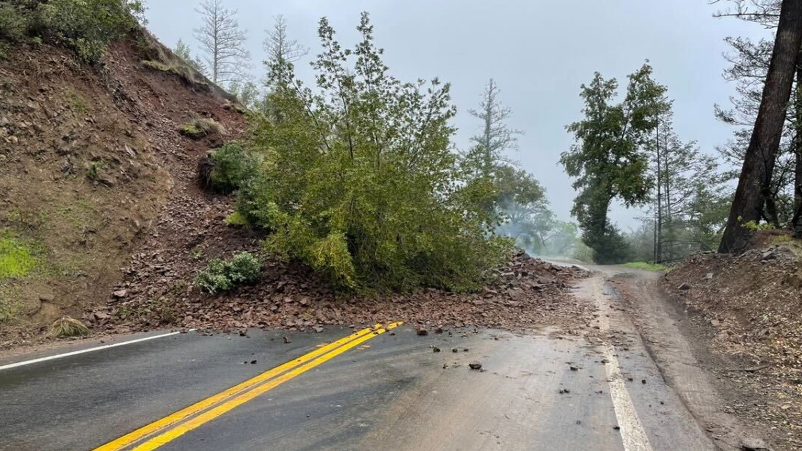 Bay Area storm live updates: State Route 29 closed between Calistoga ...