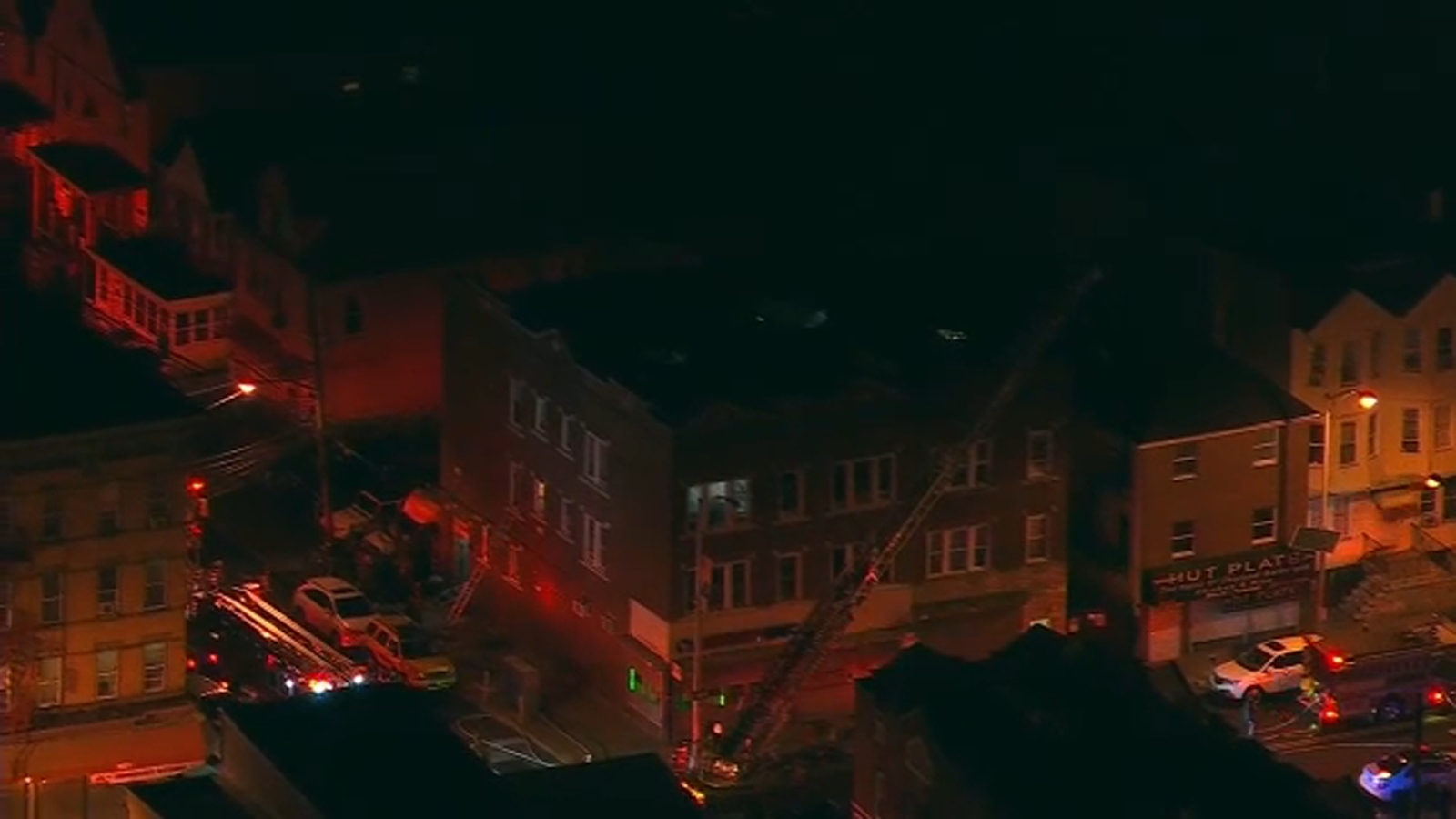 Jersey City fire: 14 displaced by fire that tore through apartment ...