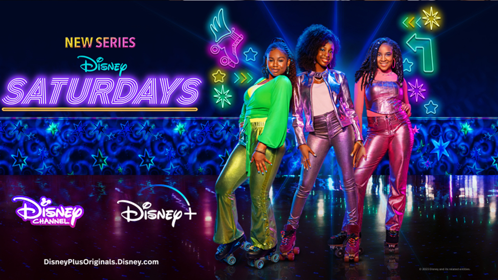 Stars talk skating into 'Saturdays' on Disney Channel, shining in the ...