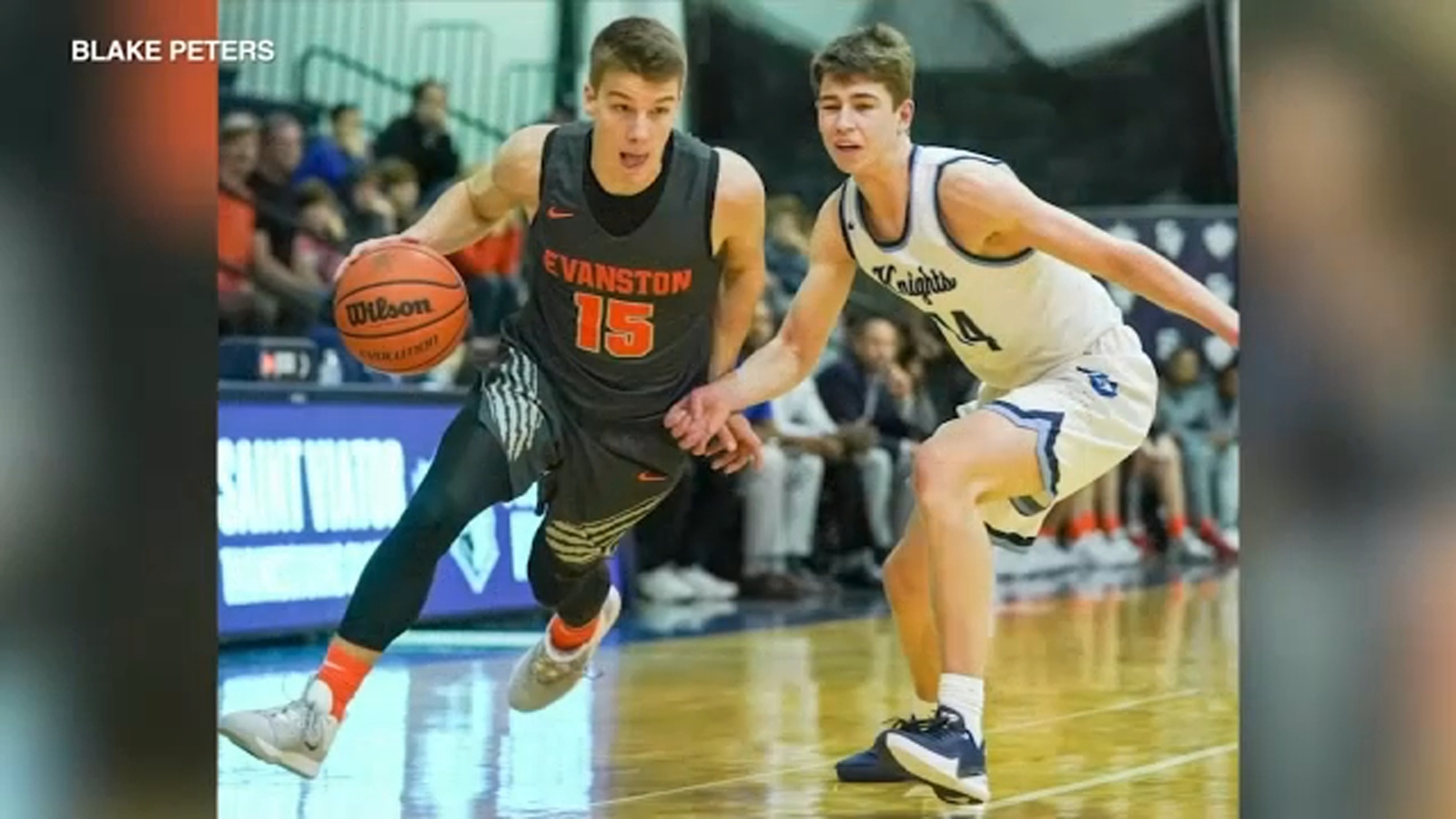 Chicago area basketball players Blake Peters, Caden Pierce, Johnell ...