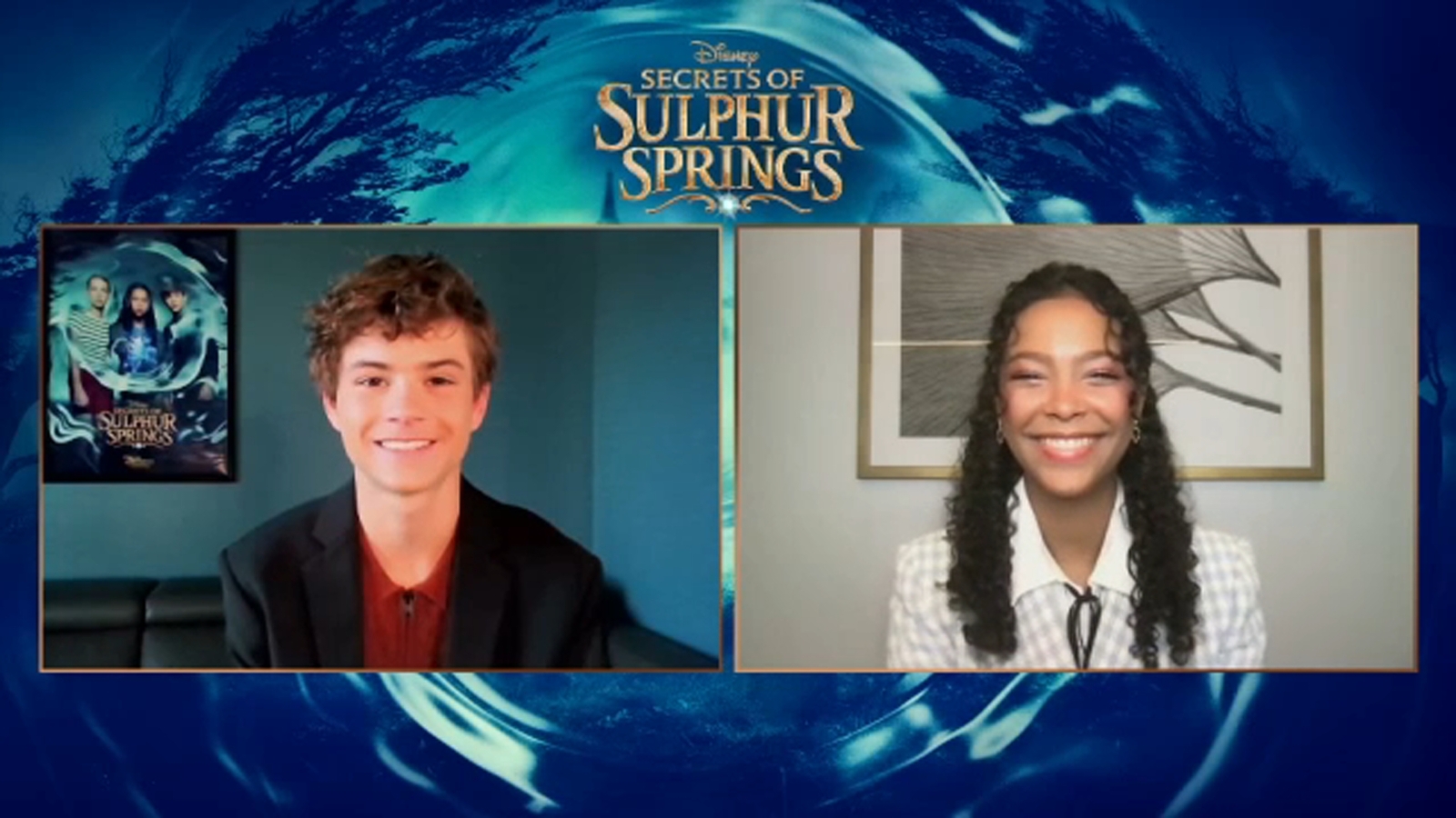 Stars talk season 3 premiere of 'Secrets of Sulphur Springs' on Disney ...