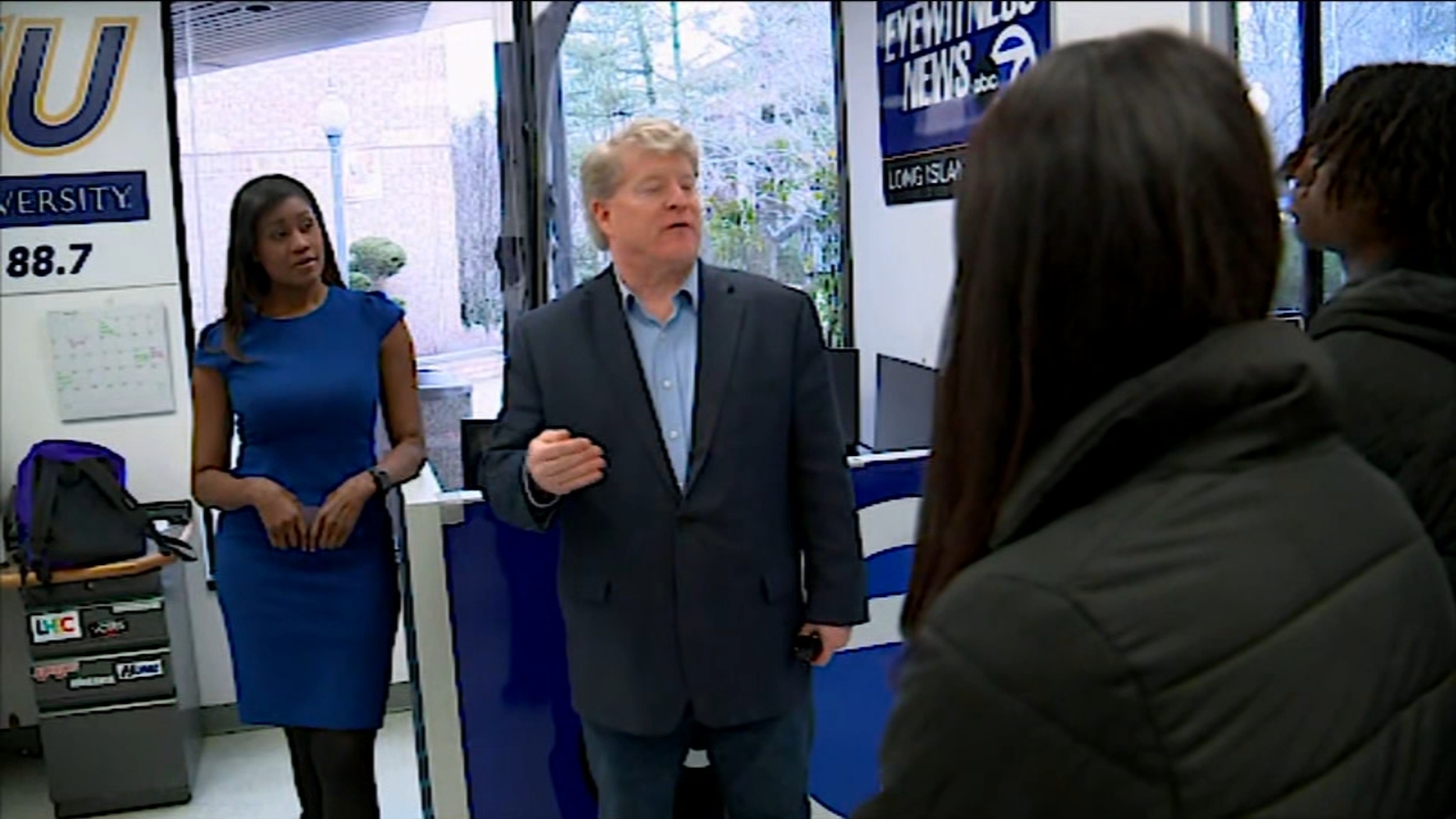 Eyewitness News reporter Chantee Lans discusses journalism at Baldwin ...