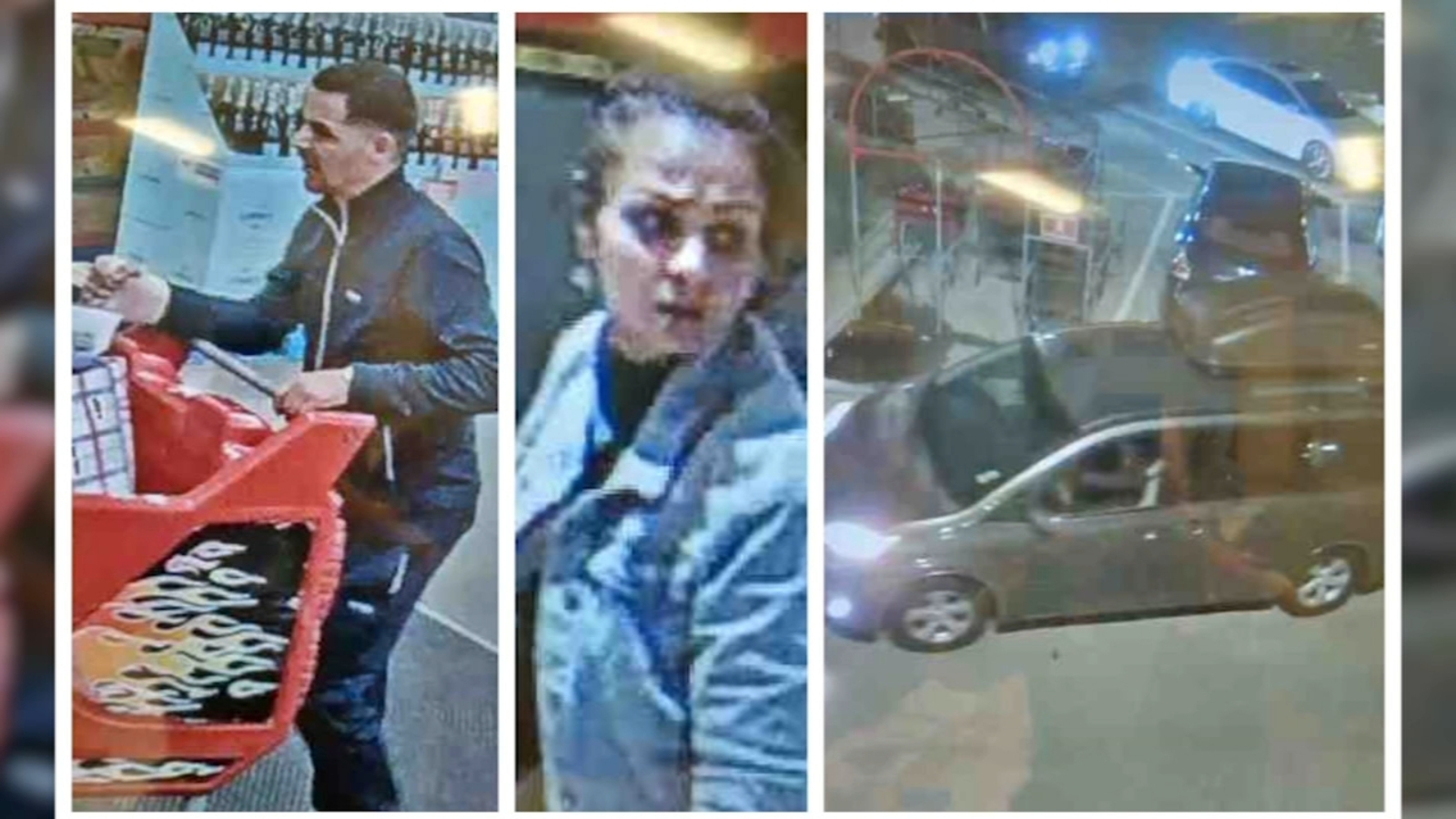 Grocery store robbery: Man, woman caught on camera stealing over $1,500 ...