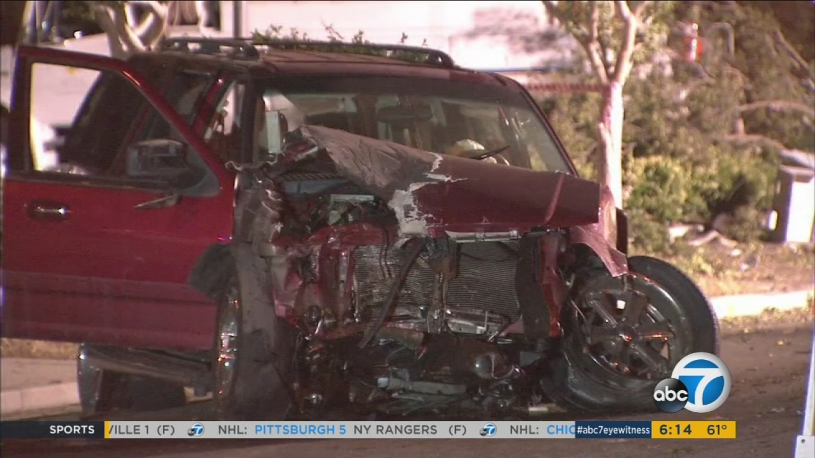 Chase Suspects Crash Into Power Pole In Azusa Shut Down 2