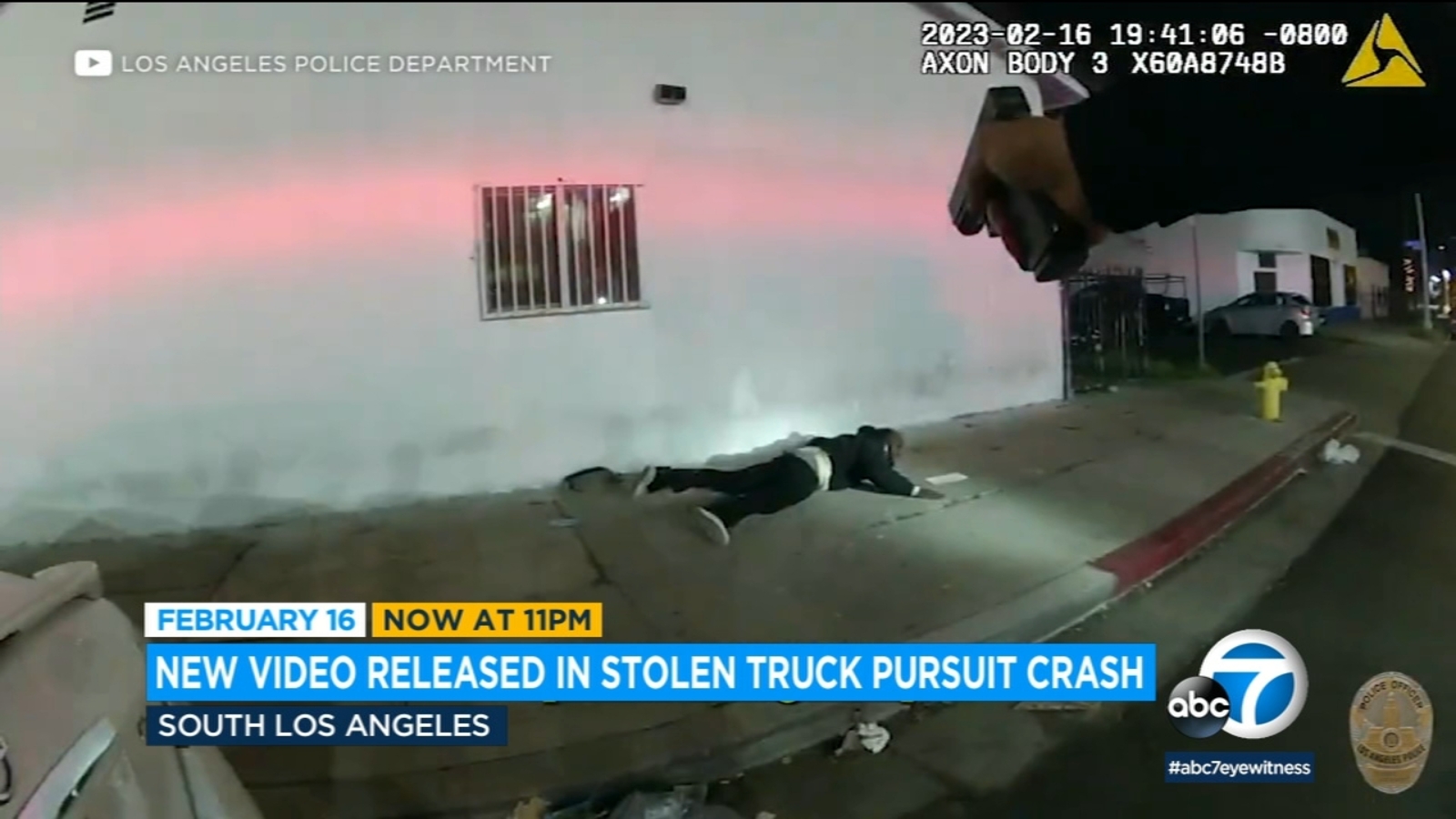 New bodycam video shows lead up to and arrests in South LA pursuit crash that left 1 innocent ...