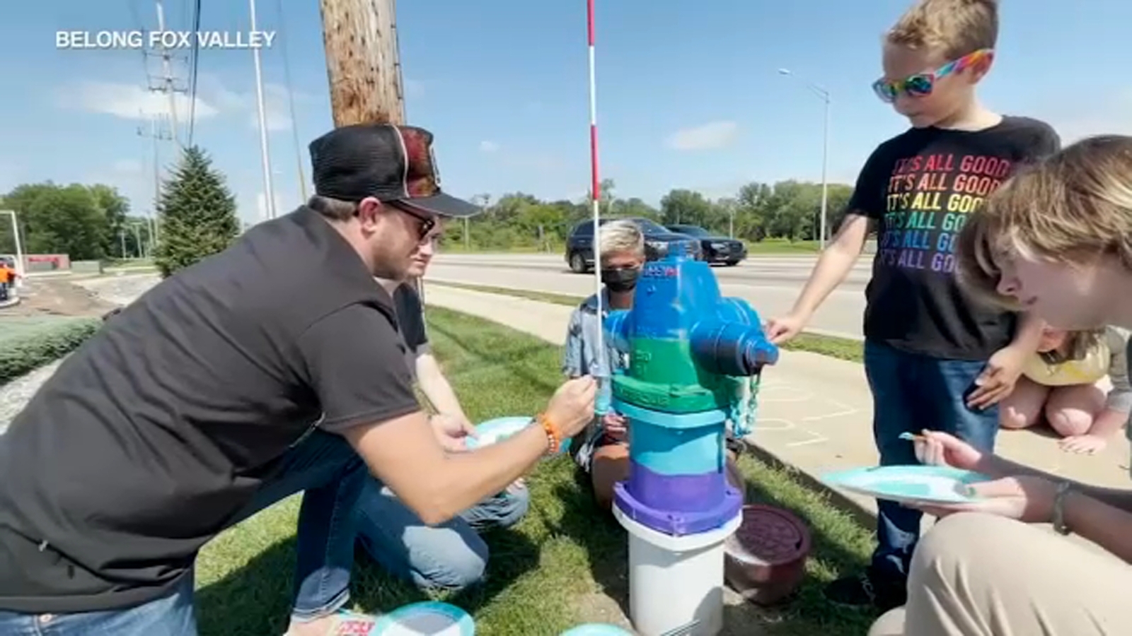 Geneva, IL LGBTQ+ pride fire hydrant vandalized for 9th time; Geneva ...