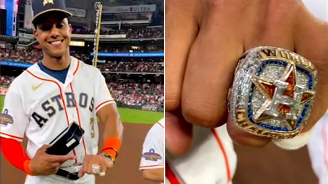 Houston Astros Ring 2022 Houston Astros World Series Replica Ring
