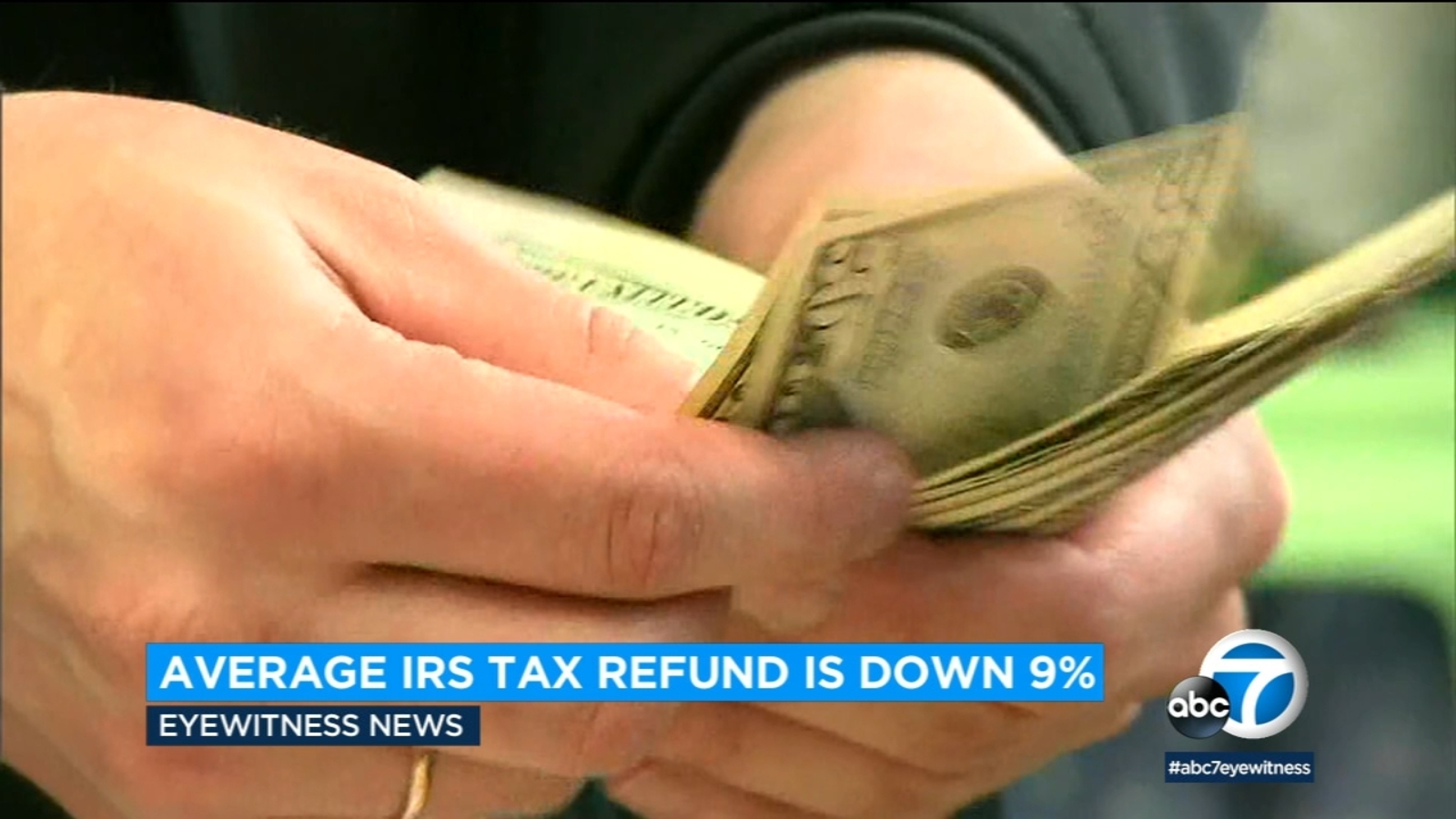Tax season 2023: Average tax refund down 9%, IRS says - ABC7 Los Angeles