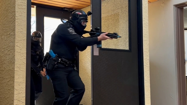 Philadelphia SWAT hold simulated school shooter training | Action News ...