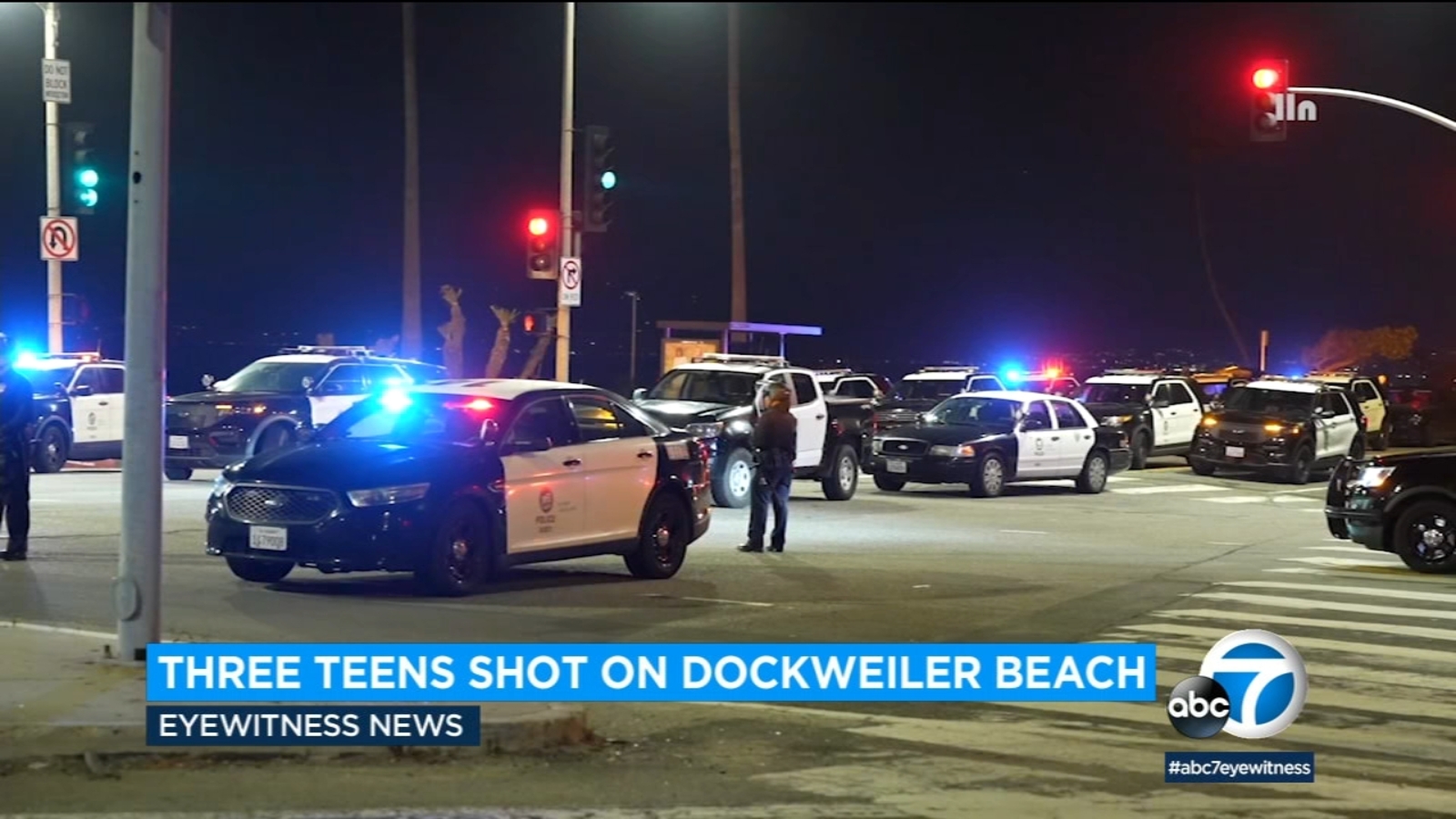 Dockweiler Beach shooting: 3 teenagers shot and wounded at beach party ...