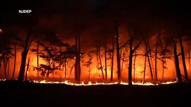 West Milford brush fire: Crews battle massive blaze near Route 23 in ...