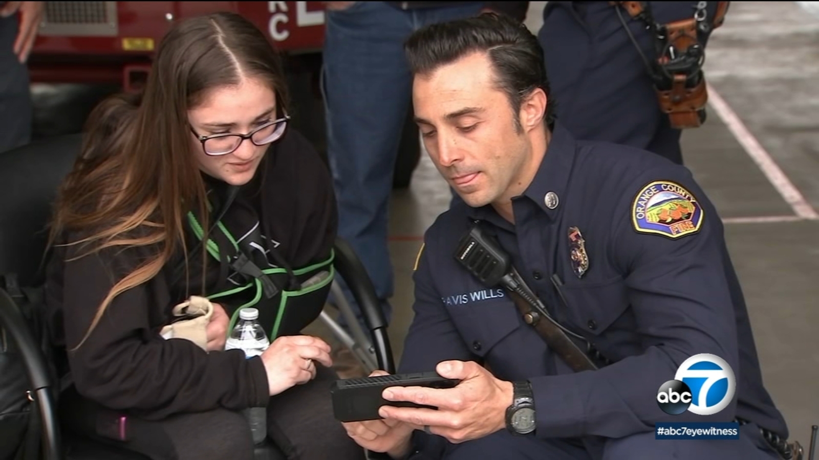 Aspiring welder reunites with firefighters, good Samaritans who saved ...