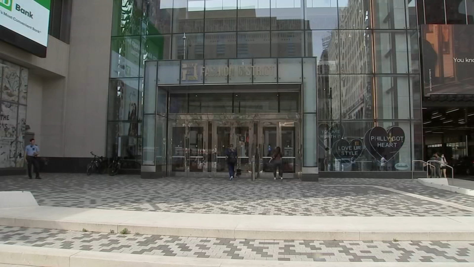 The Fashion District in Center City, Philadelphia imposes afternoon ...