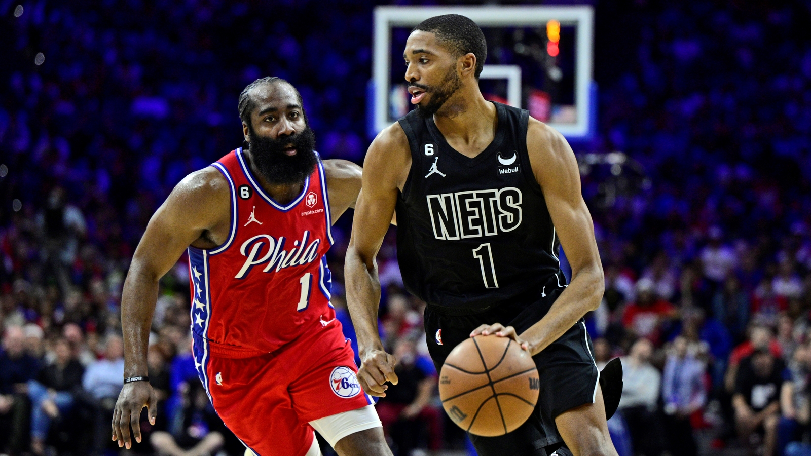 Philadelphia 76ers fans celebrate after Game 1 victory against Brooklyn ...