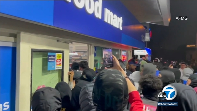 Video shows unruly crowd take cash register, cause chaos inside Leimert ...