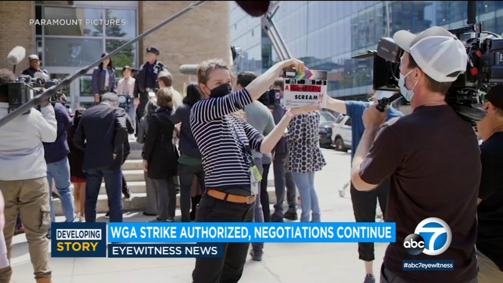 Writers Guild of America members authorize potential strike if talks ...