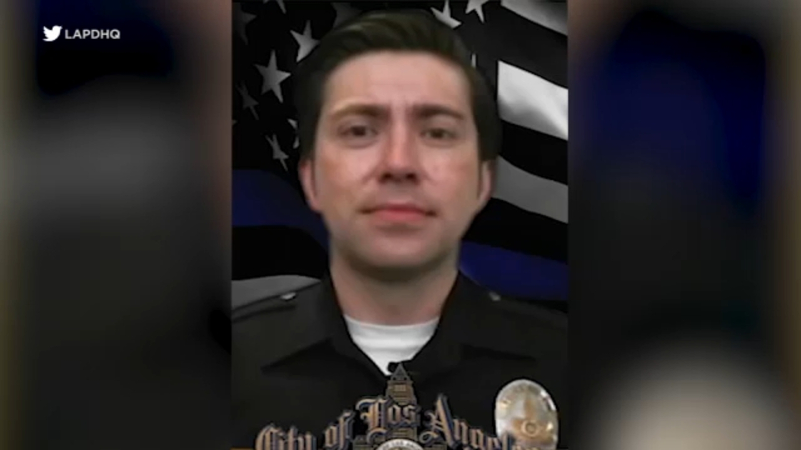 LAPD holds fundraiser for family of off-duty police officer killed in ...
