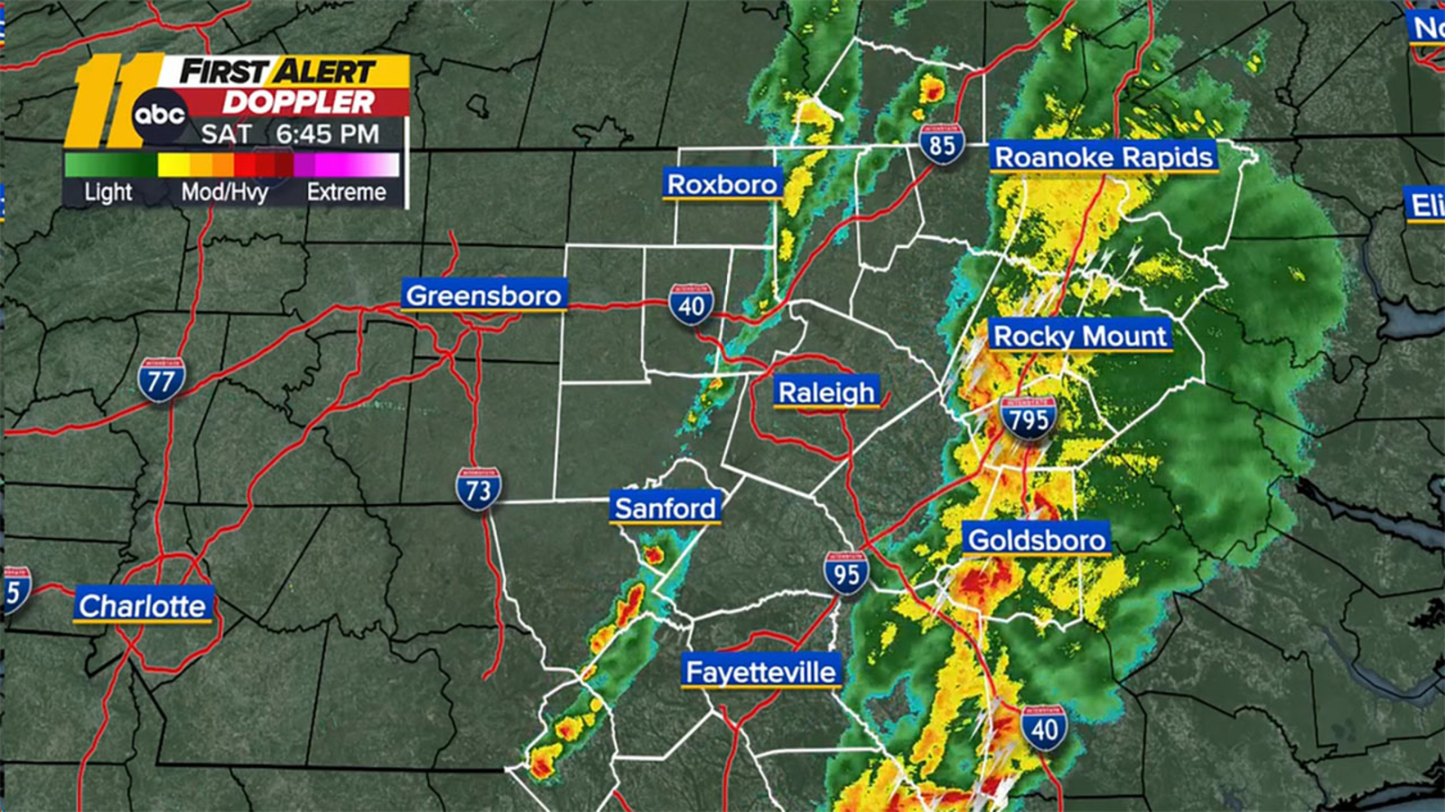 NC weather | Level 2 severe weather risk in place for possible storms ...