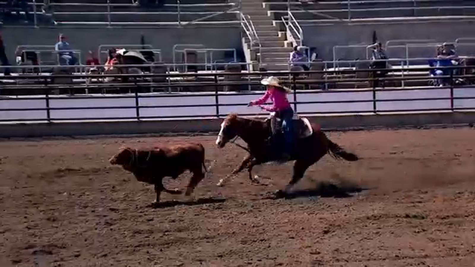 Clovis Rodeo week kicks off with breakaway roping - ABC30 Fresno