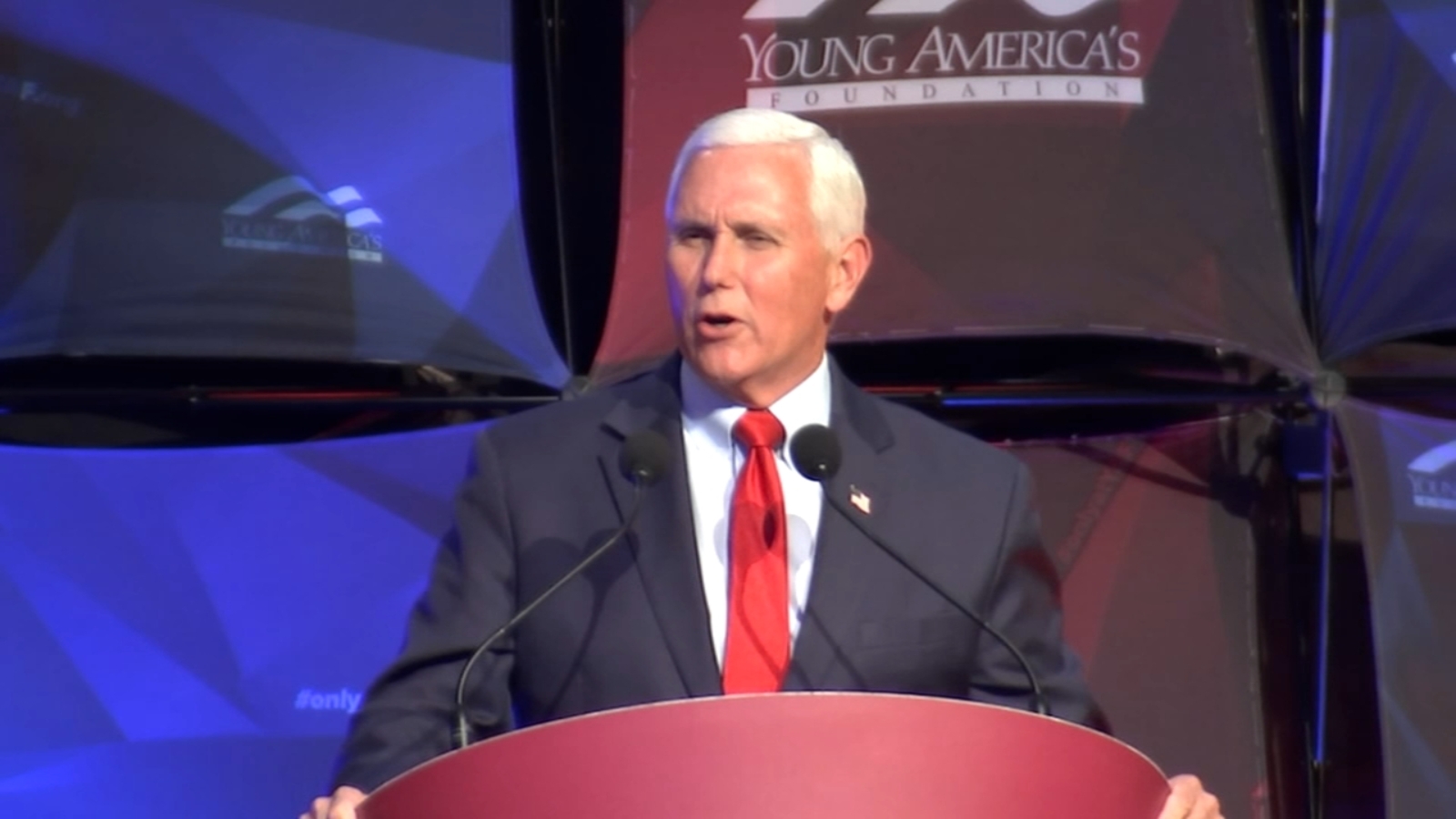 2024 presidential race | Former Vice President Mike Pence speaking at ...