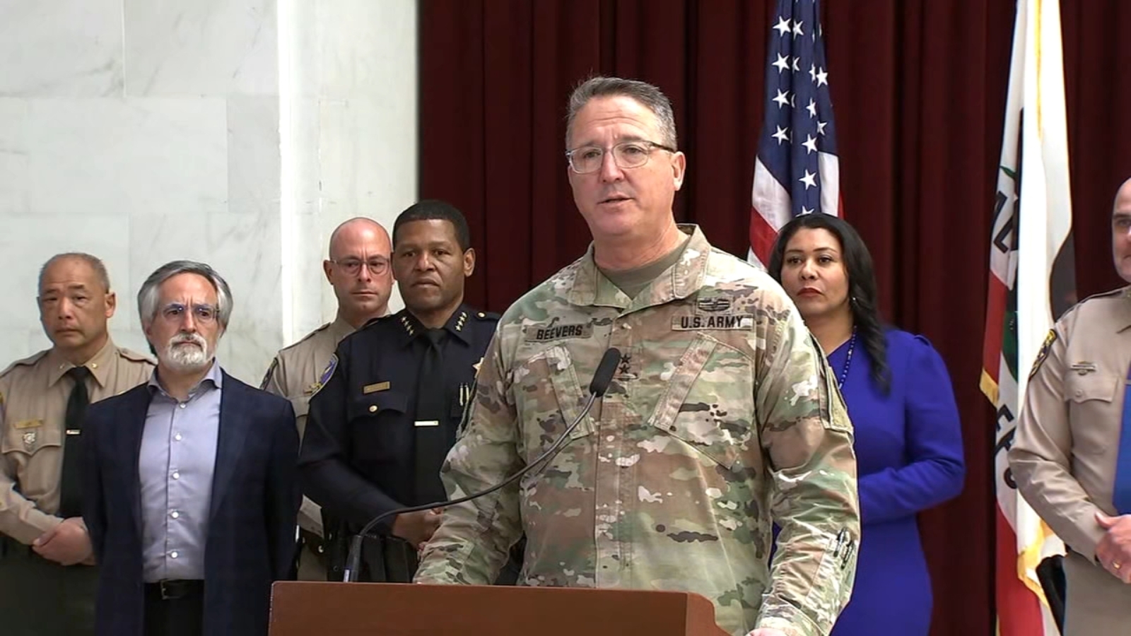 California National Guard explains their role in fighting San Francisco ...