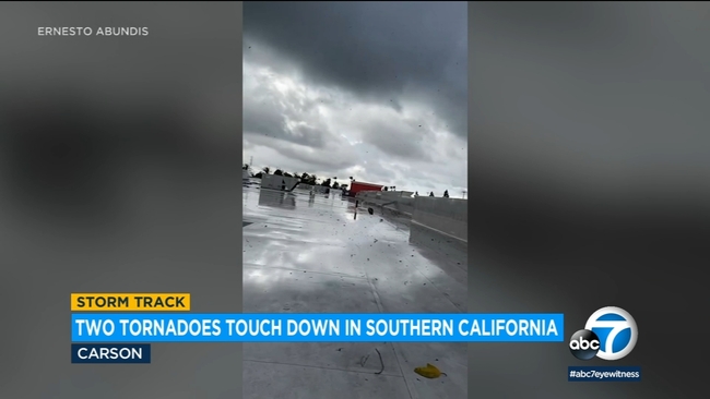 Repairing damage from twin tornadoes that hit Carson and Compton expected to cost businesses ...