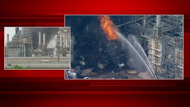 Deer Park Shell fire: Neighbors unsettled by black smoke from chemical ...