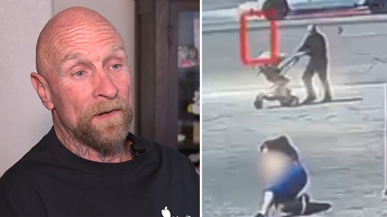 Once-homeless man hailed a hero after saving baby in stroller in ...